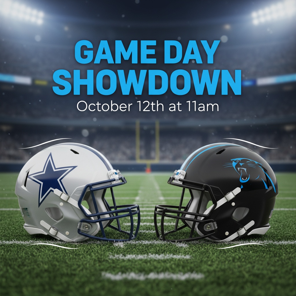 Cowboys vs. Panthers - The Yard Patio Bar Garden